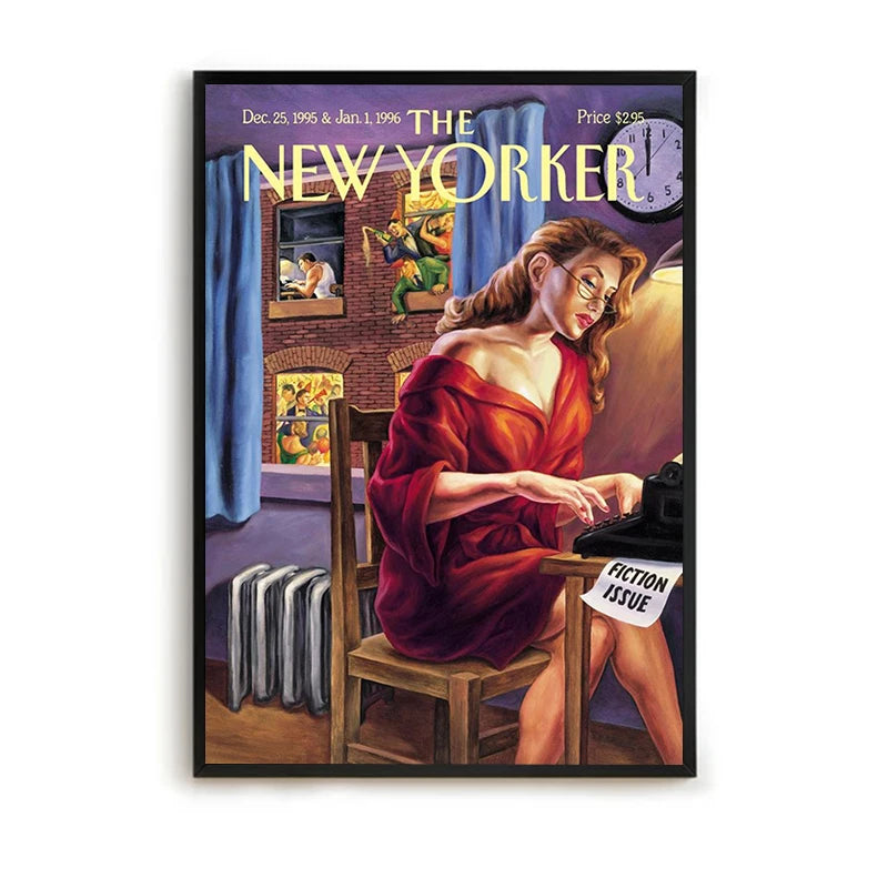 The New Yorker - Donald Reilly - December 25, 1995 & January 1, 1996 ...